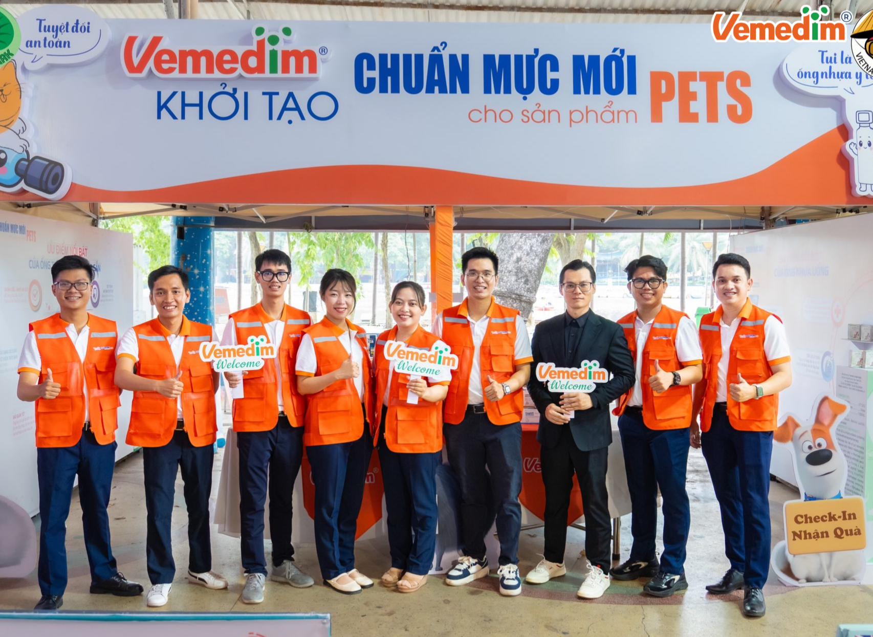 VEMEDIM GHI DẤU ẤN TẠI NGÀY HỘI THÚ CƯNG ĐẦM SEN 2025